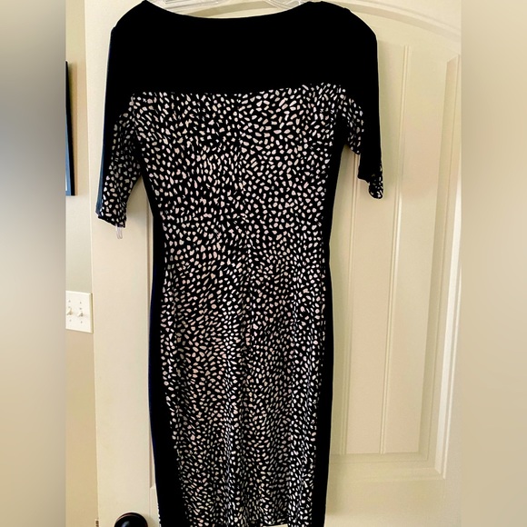 Chaps | Dresses | Blackwhite Chaps Dress | Poshmark